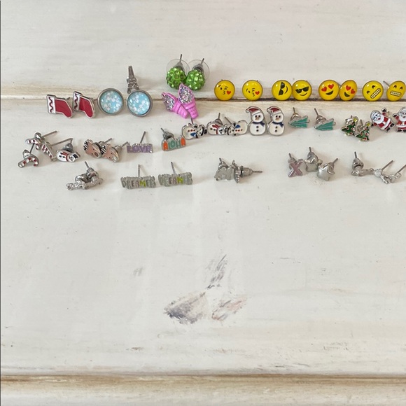 Accessories | Colorful Earring Set With Fun Designs | Poshmark